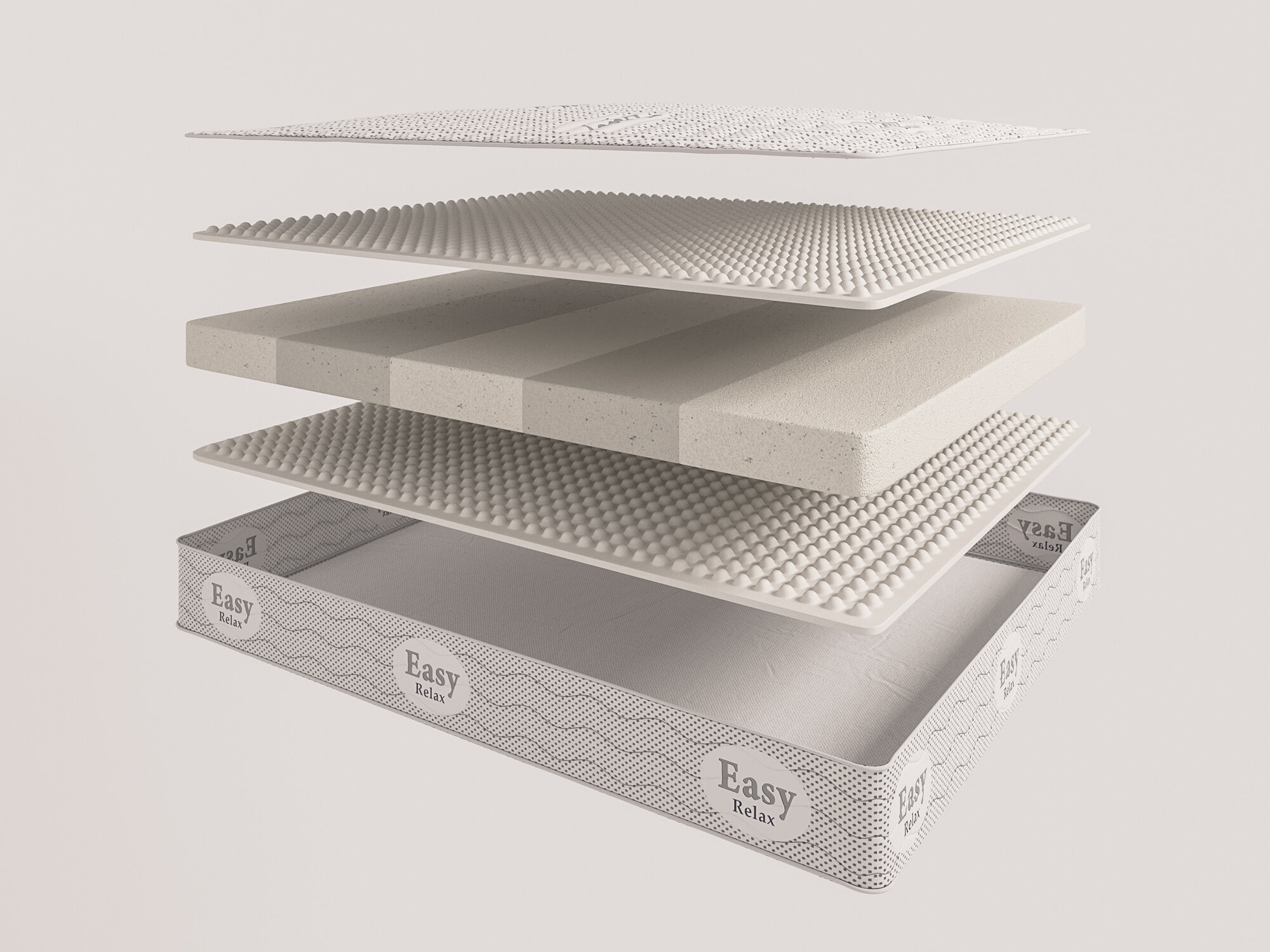 Матрас Evita Transform Massage 180х200 серии Transform высота 17 см анатомический средней жесткости Беспружинный