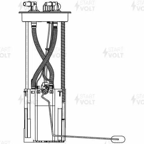 Насос топливный Hyundai Elantra/Sonata/i10/ix20/i30, KIA Cee'd/Cerato/Pride 01>