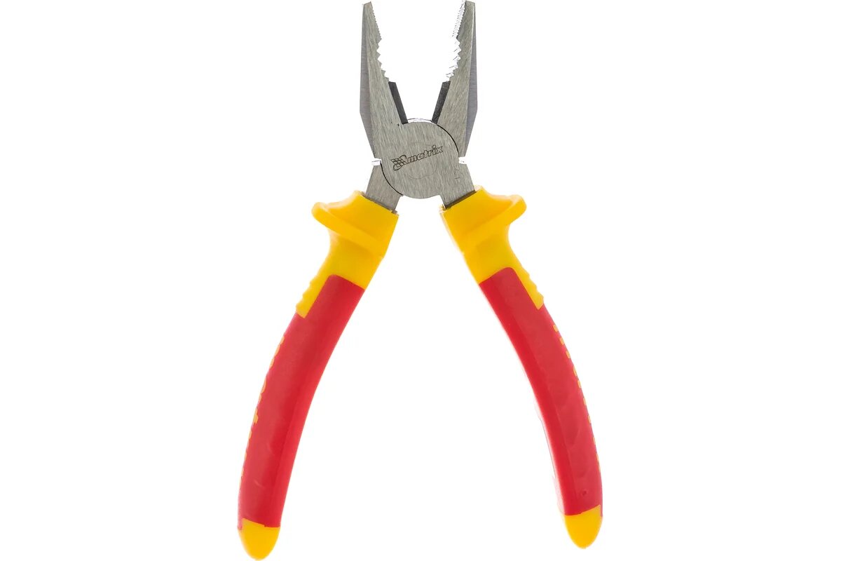 Плоскогубцы комбинированные, Insulated, 180мм, двухкомпонентные рукоятки Matrix