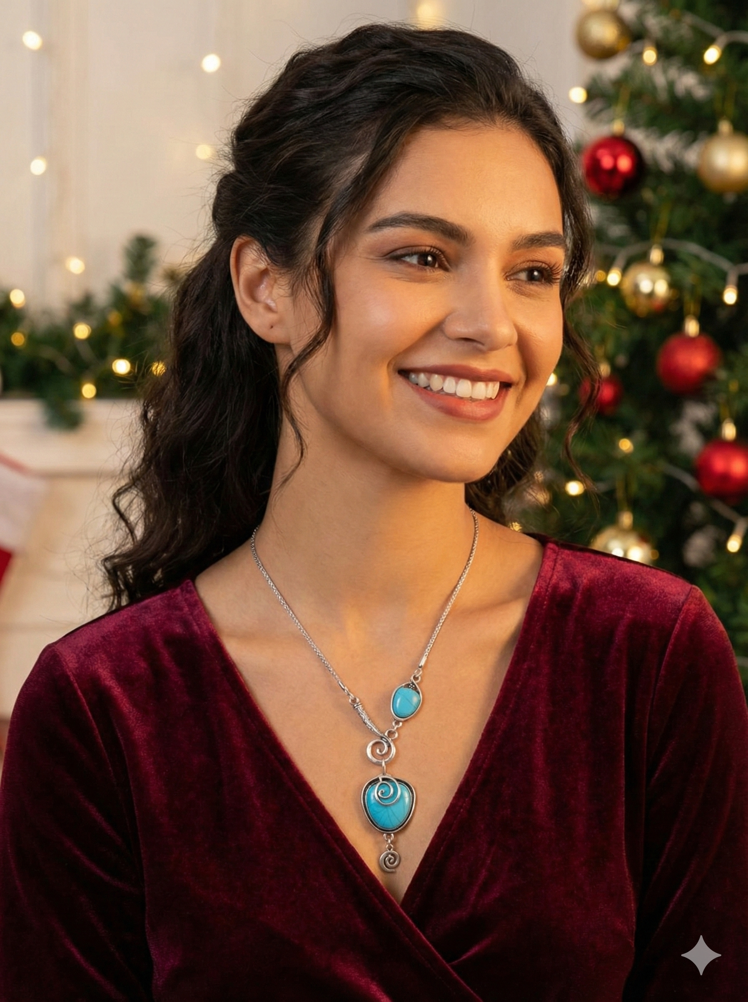 Колье, акрил