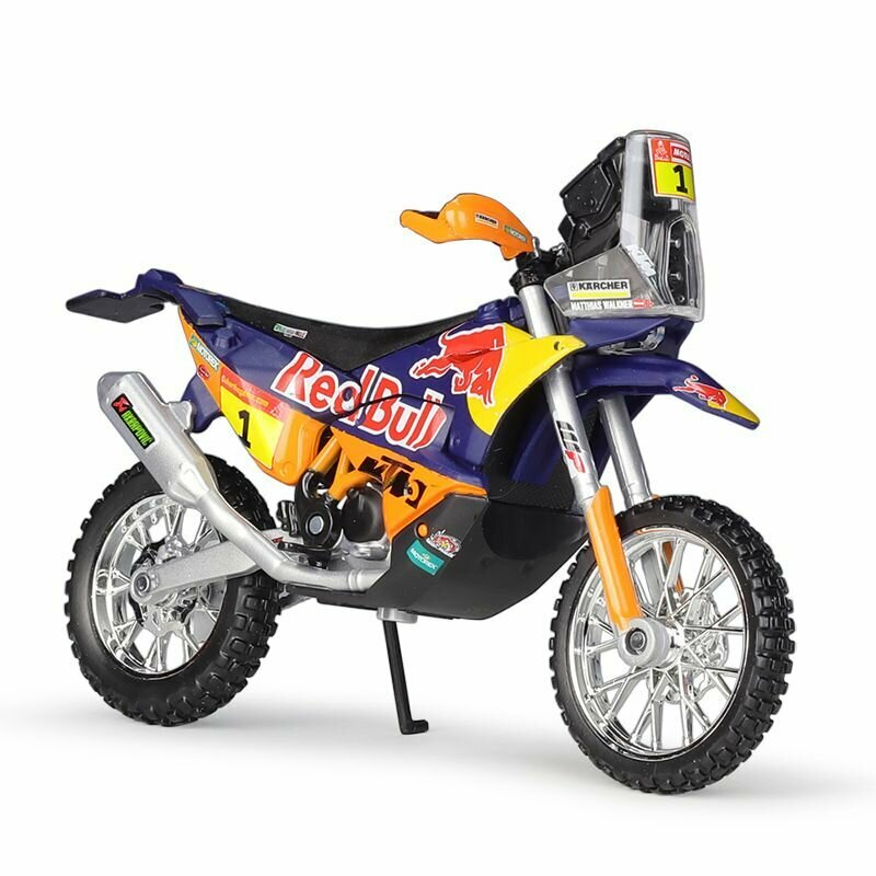 Bburago 1:18 KTM 450 Rajlly 2019 (Dakar Rally) Модель мотоцикла