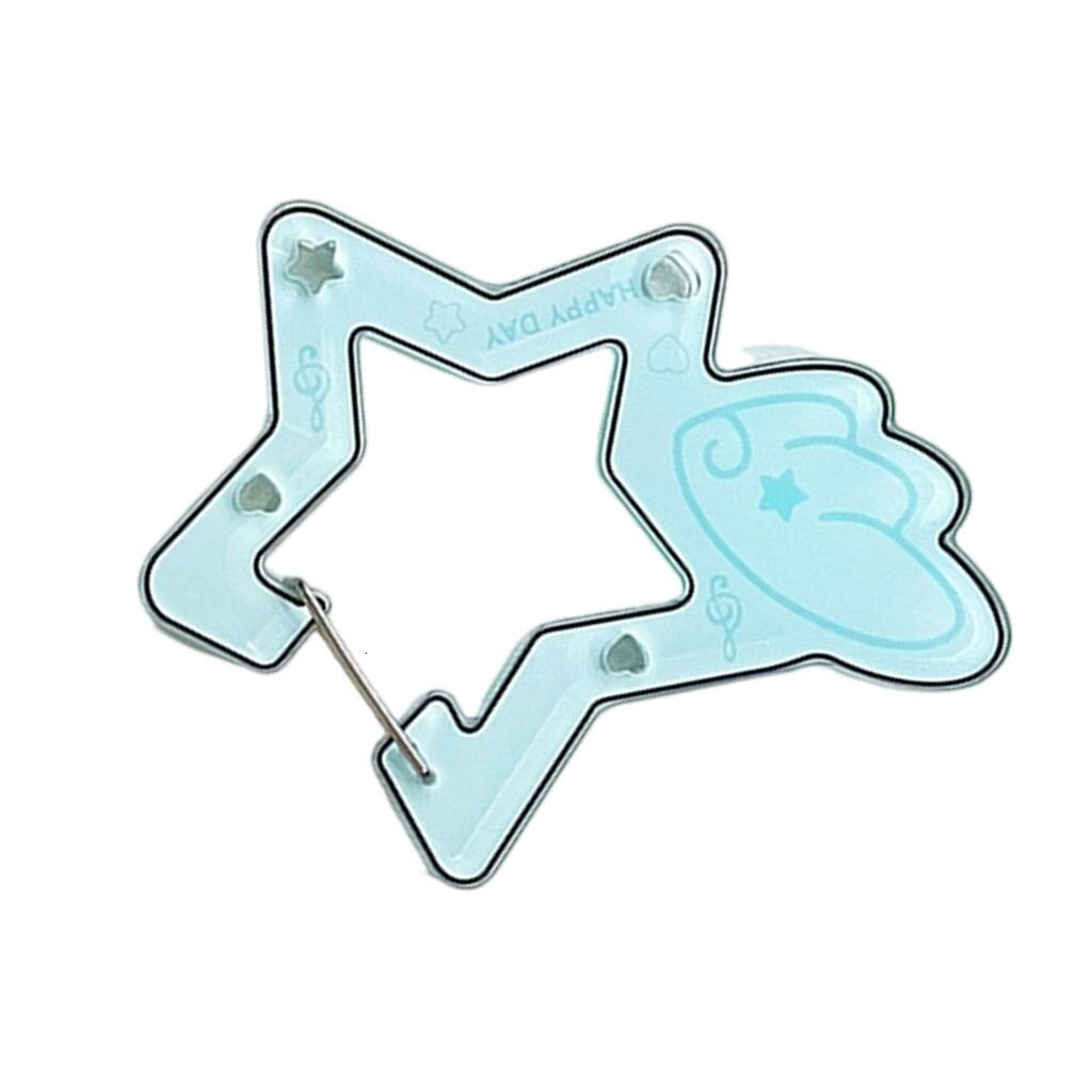 Подвеска-брелок с акриловой звездой ins wind-синяя крылатая звезда