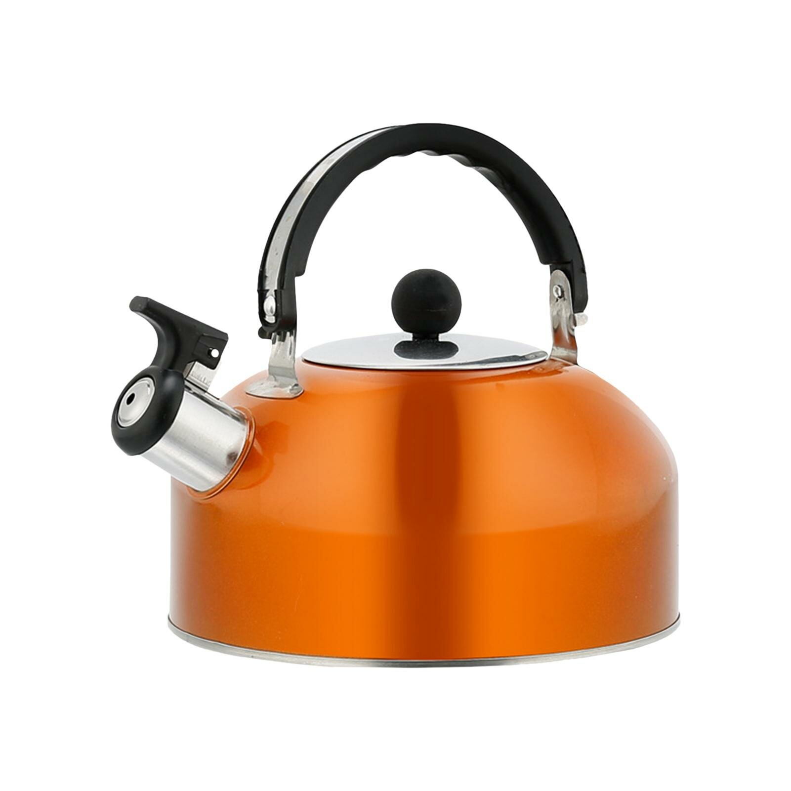 Whistling Tea Kettle Stainless Steel Pot for Stovetop with Cool Grip Ergonomic Handle