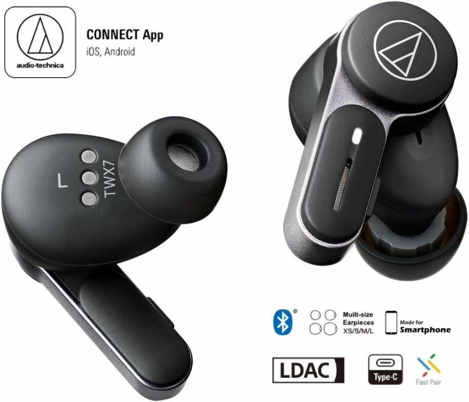 Audio-Technica ATH-TWX7 Беспроводной наушник Активный шум ANC