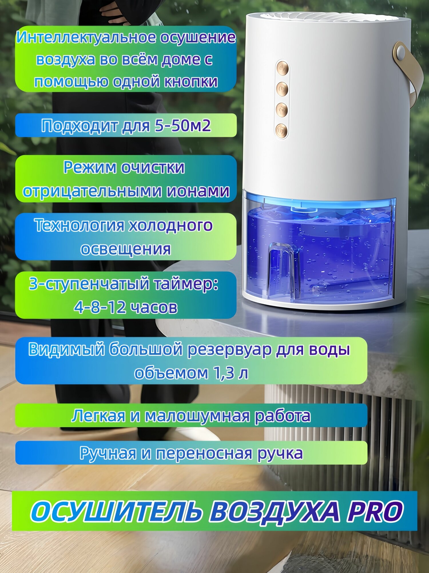 Осушитель воздуха -Использование в домашнем хозяйстве/автомобиле