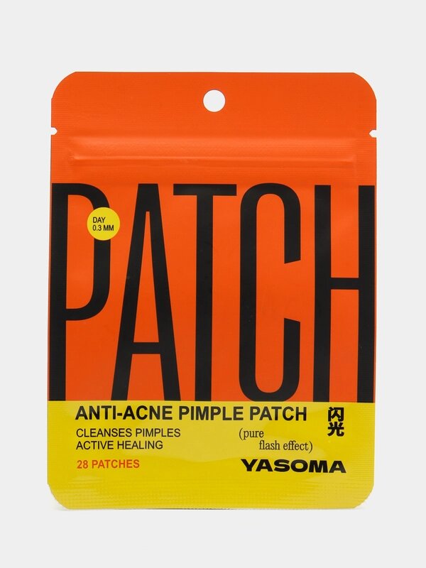 YASOMA Патчи против акне и прыщей дневные, 28 шт