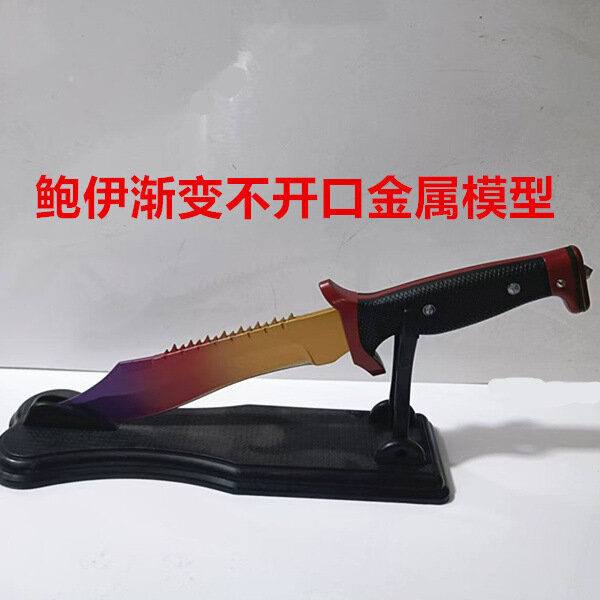 Игровая периферия CSGO, модель M9 байонета, игрушечный нож, пластиковый тренировочный нож, коллекционный, не заточенный