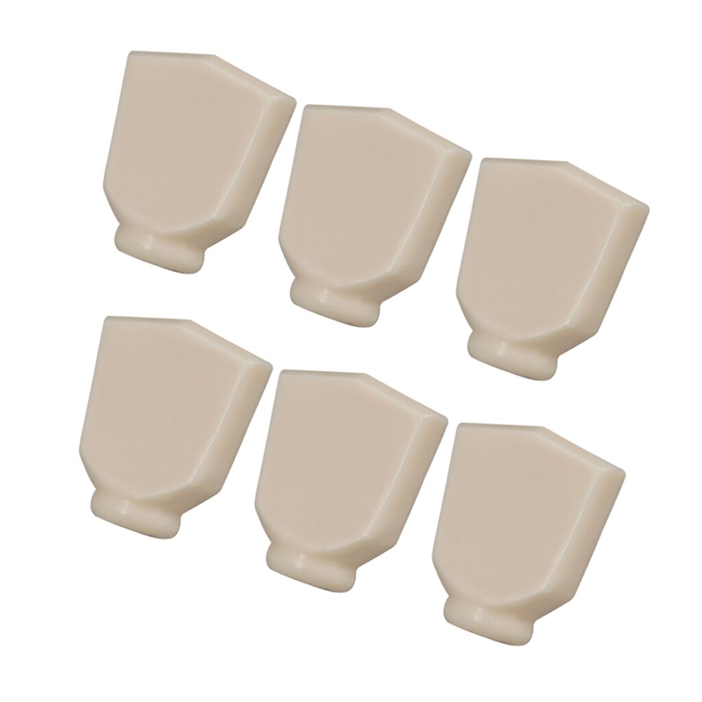 6 электрогитар народная классическая гитара Qin head buttons-кремово-желтый