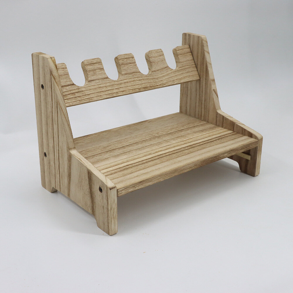 Стойка для хранения пистолетов из массива дерева, многосекционный шкаф для оружия, аксессуары, держатель для пистолетов, ящик, настольный органайзер