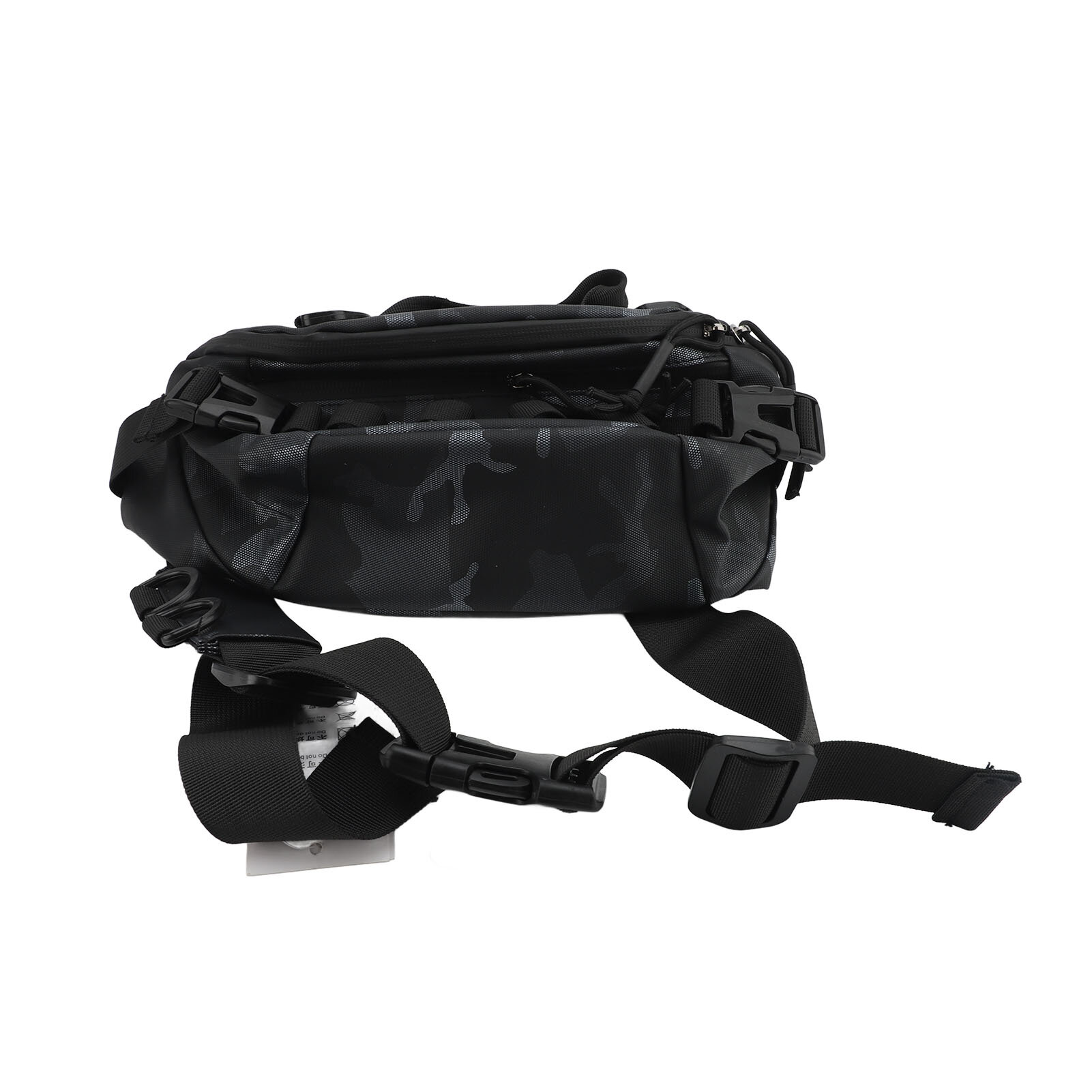 Поясная сумка для рыбалки из ткани Оксфорд, водонепроницаемая, портативная, для хранения рыболовных снастей, для походов и активного отдыха на природе, камуфляжная.