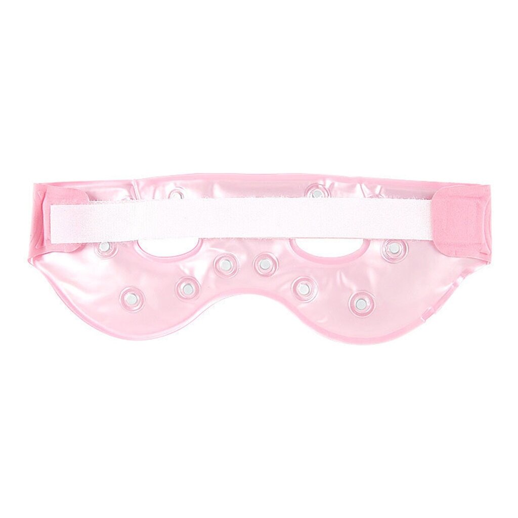 Охлаждающая подставка для глаз Маска для глаз Холодный горячий гелевый пакет для восстановления двойного века Компресс для полых глаз Удобный