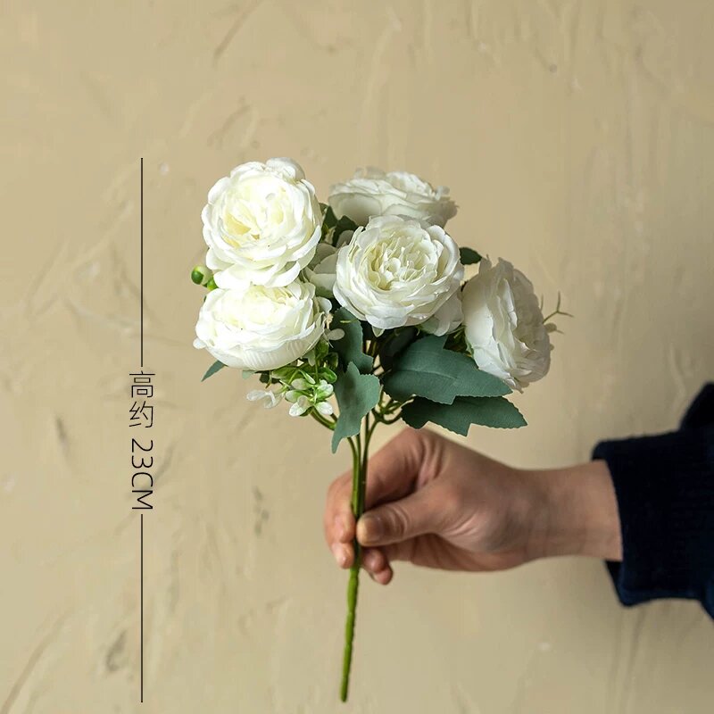 Искусственный цветок Xilaika: французская ромашка и роза, декоративный букет для свадьбы, одиночный цветок для гостиной