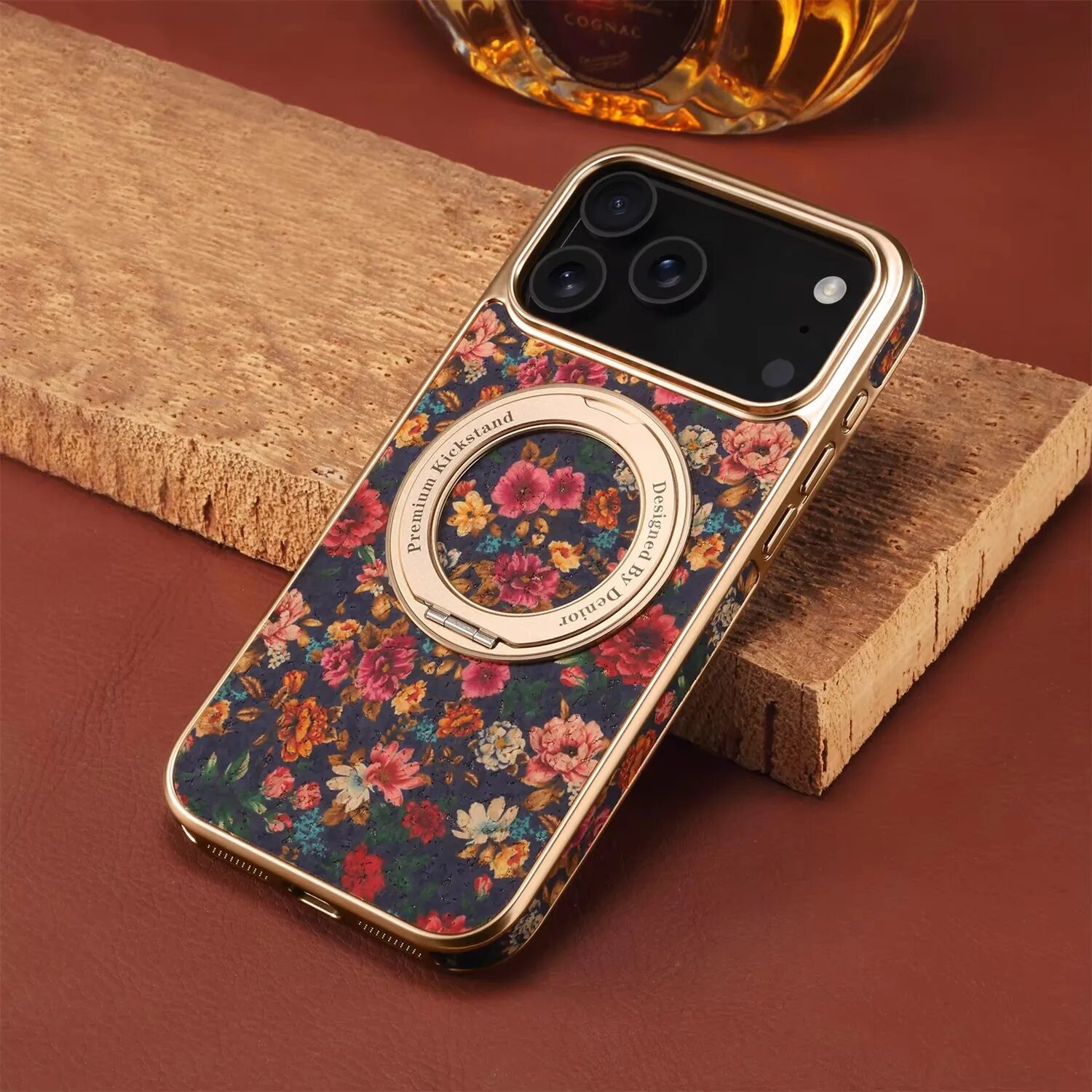 Чехол Magsafe Ring Purple For iPhone 15 ProMax