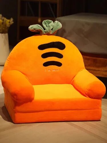 Кушетка, механизм Реклайнер, 50х40х47 см, оранжевый