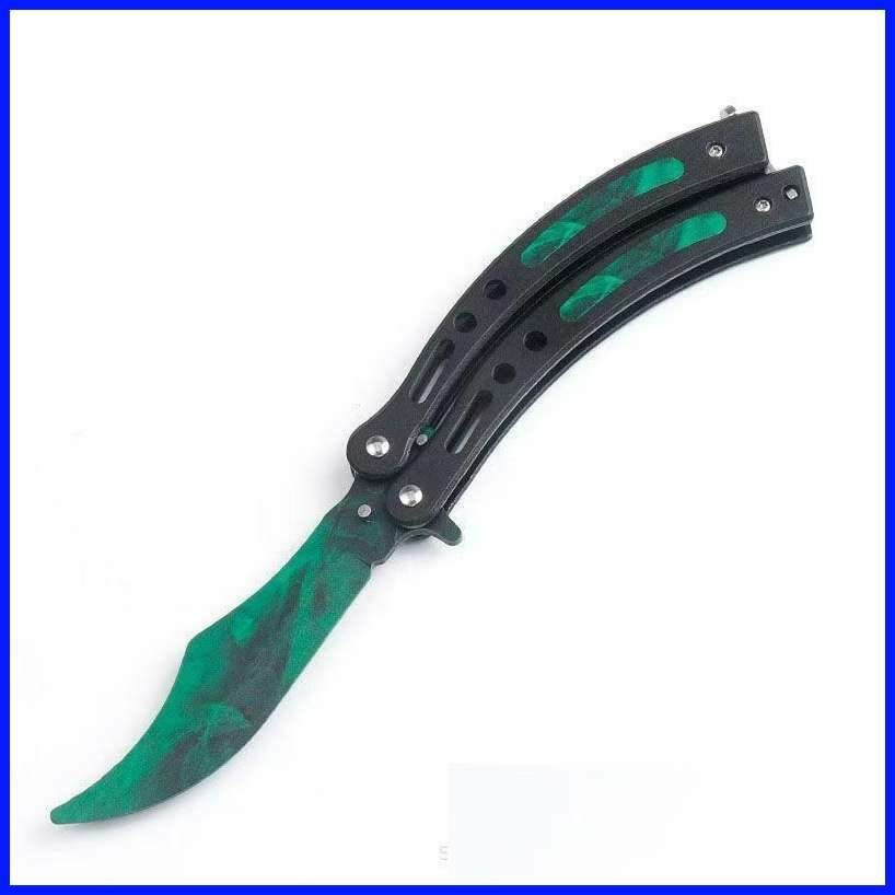 CS: GO Нож-бабочка из нержавеющей стали. Коллекционная легенда