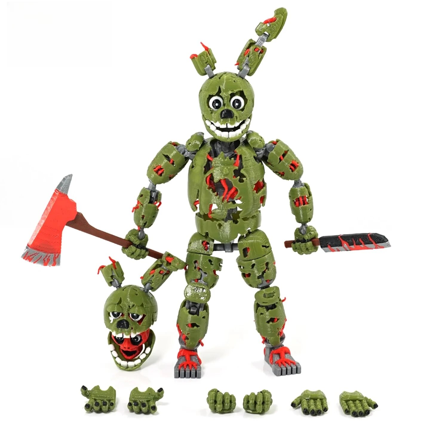 Hot Toys FNAF Freddy Fazbear's Pizza Springtrap фигурка