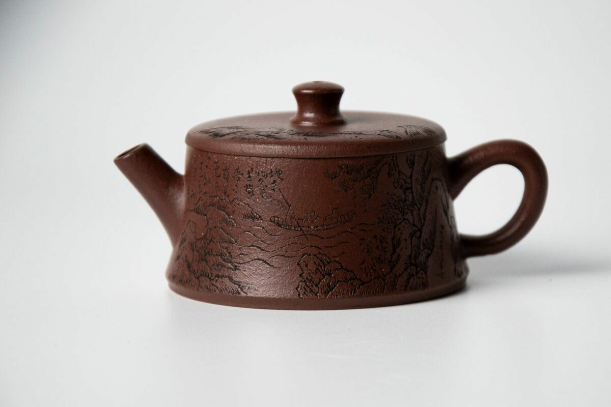 Чайник Тьен Жи, исинская глина, 150 мл
