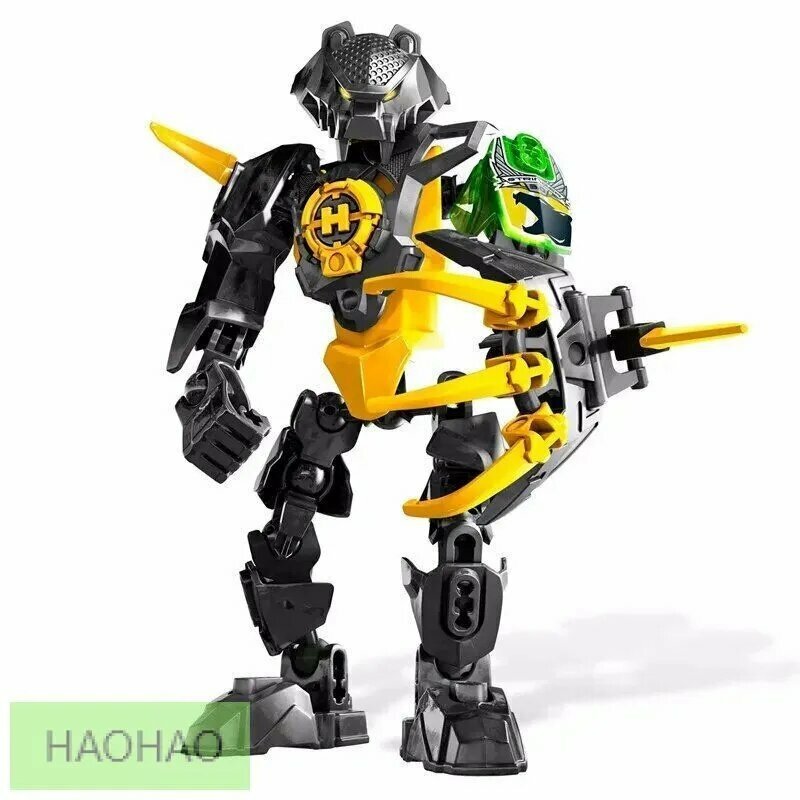 Конструктор Hero Factory Star Warrior с моделью робота-меха из строительных блоков, игрушка для детей в подарок на Рождество