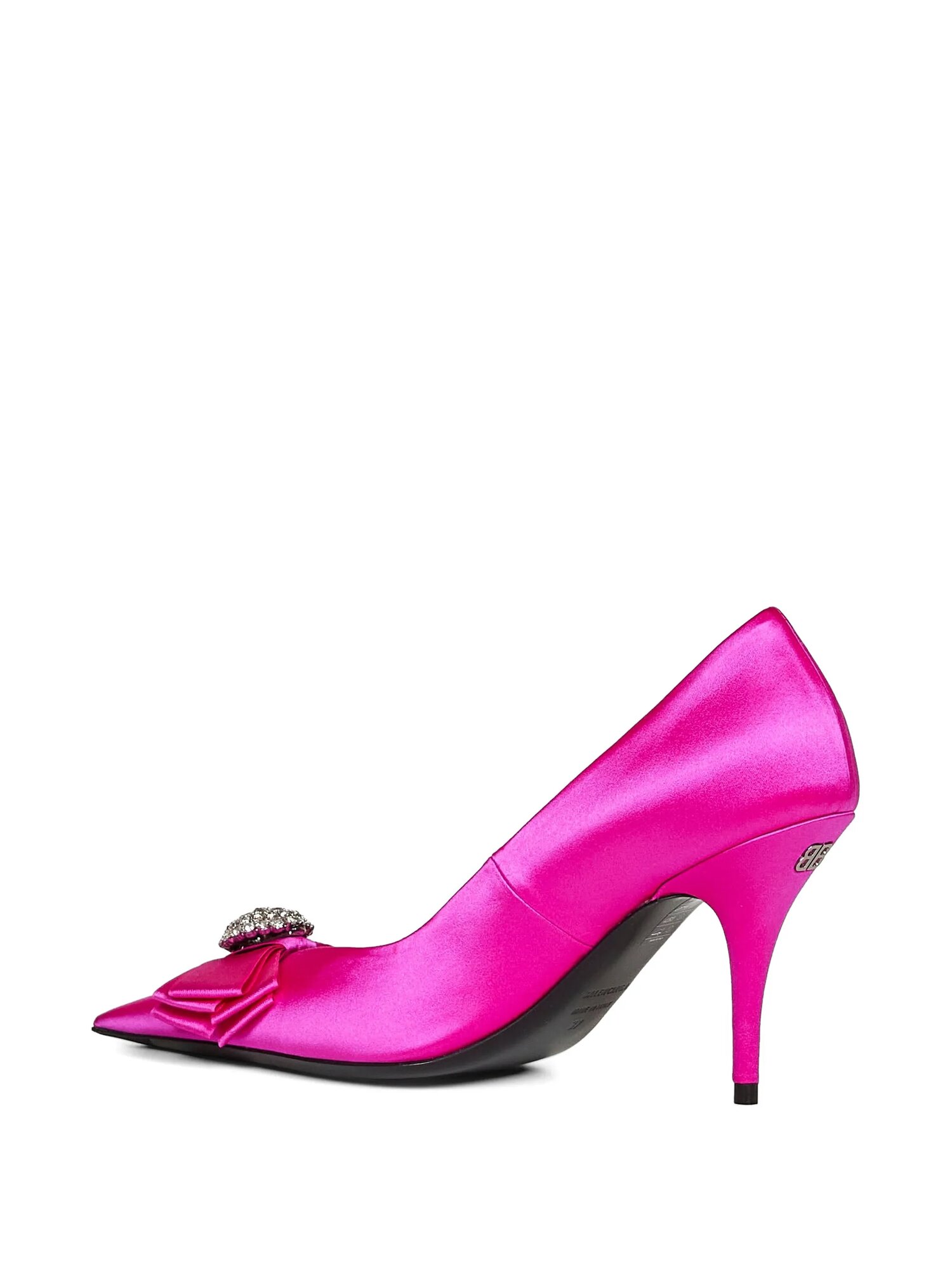 Туфли BALENCIAGA Crystal-embellishment pumps, размер 37, pink — фото 1