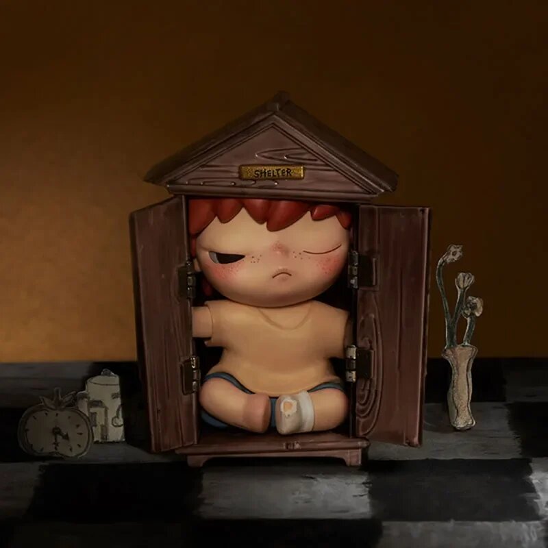 POP Hirono Shelter серия фигурки Mantel Clock