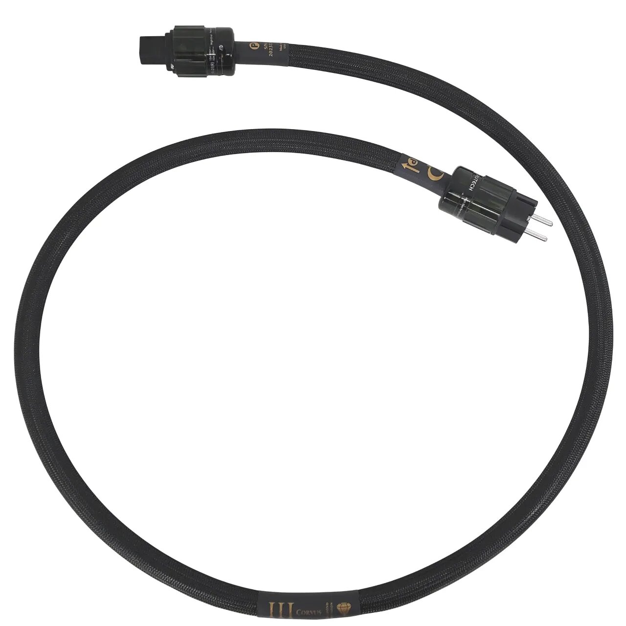 Кабель силовой Purist Audio Design Corvus AC Power Cord to 20A Diamond Revision 2.5 m