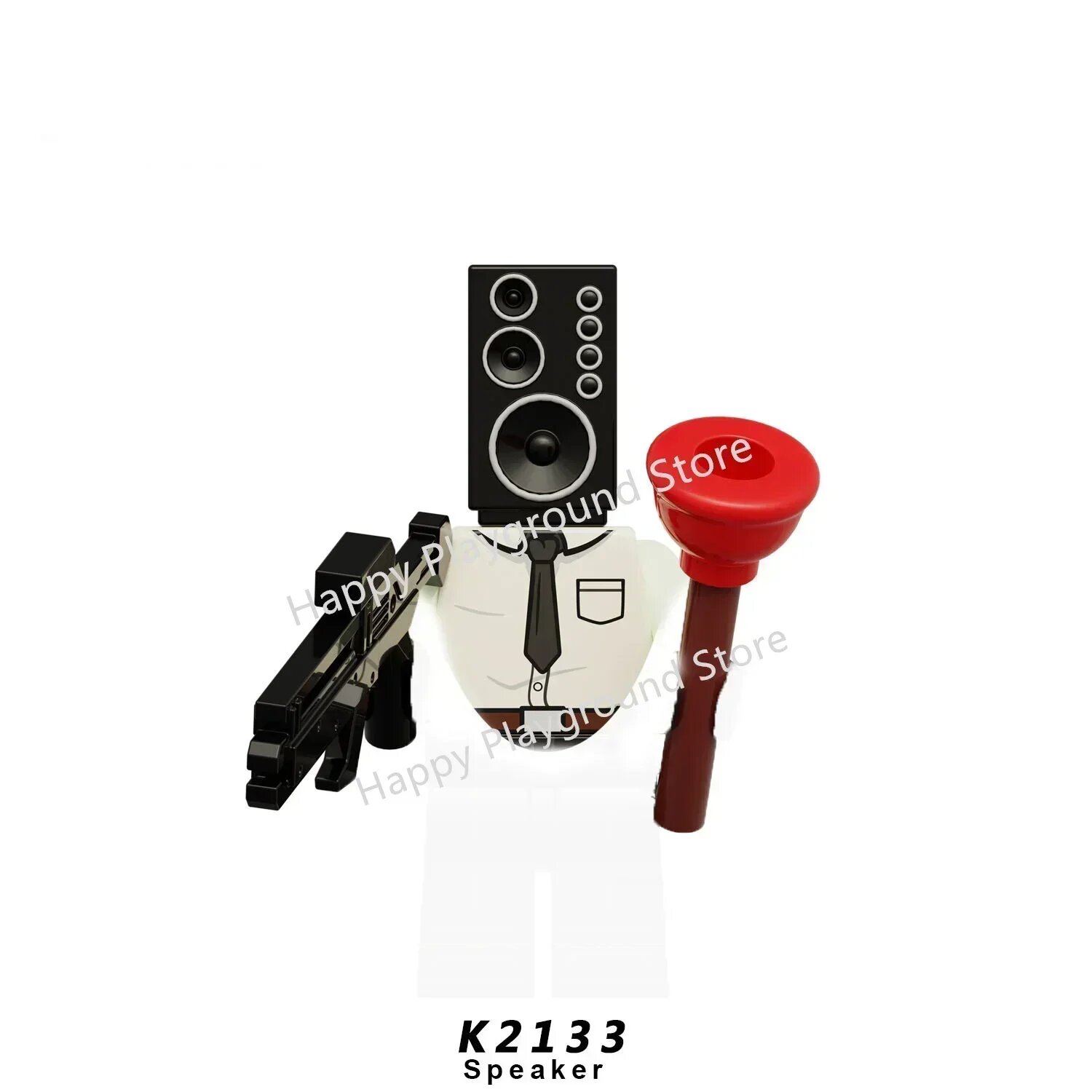 Мини-фигурка Skibidi Toilet Man, K2133 Speaker