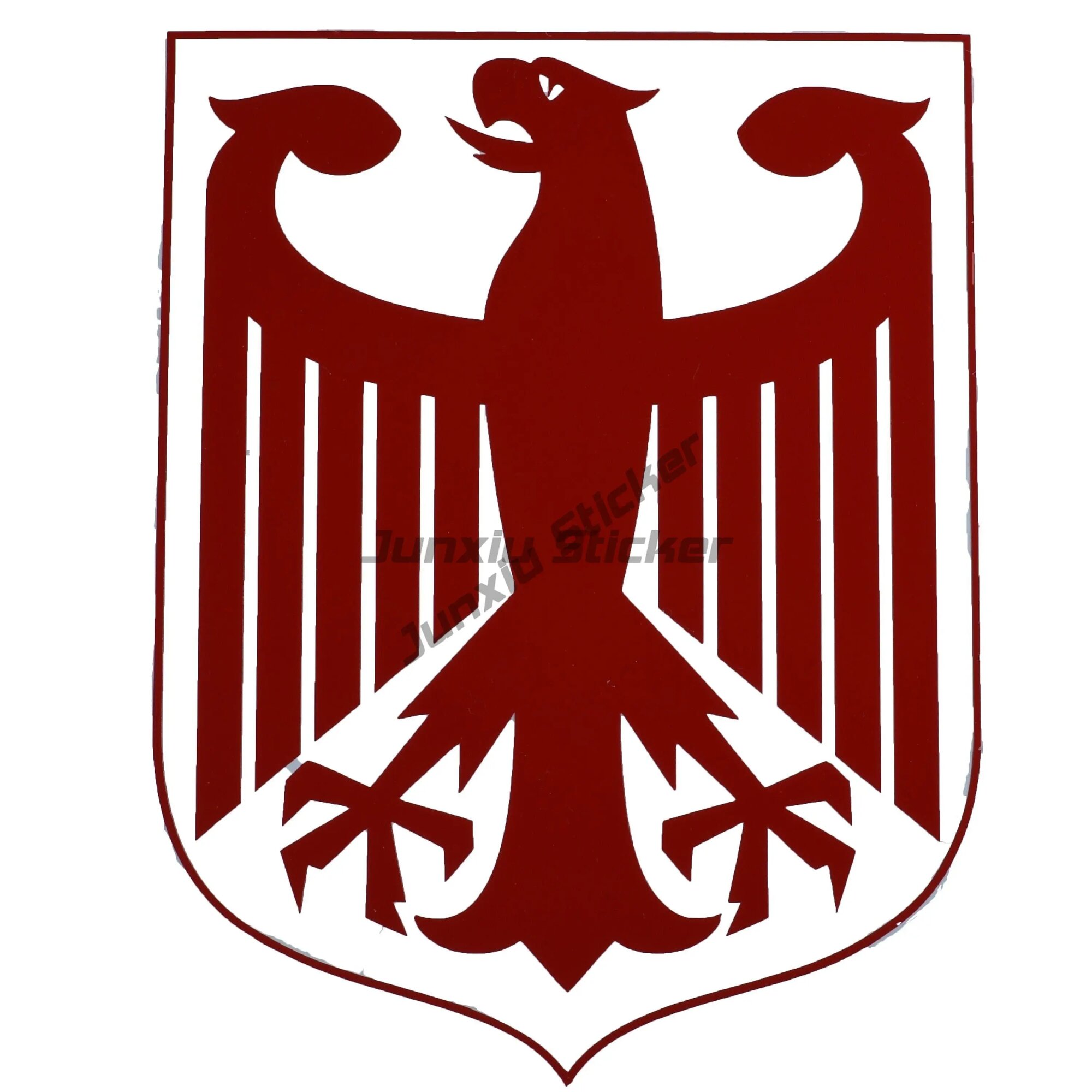 D Германия флаг карта национальный герб креативная наклейка для украшения автомобиля фургон мотоциклетный шлем окно стены холодильник наклейка аксессуары Germany, 10cm