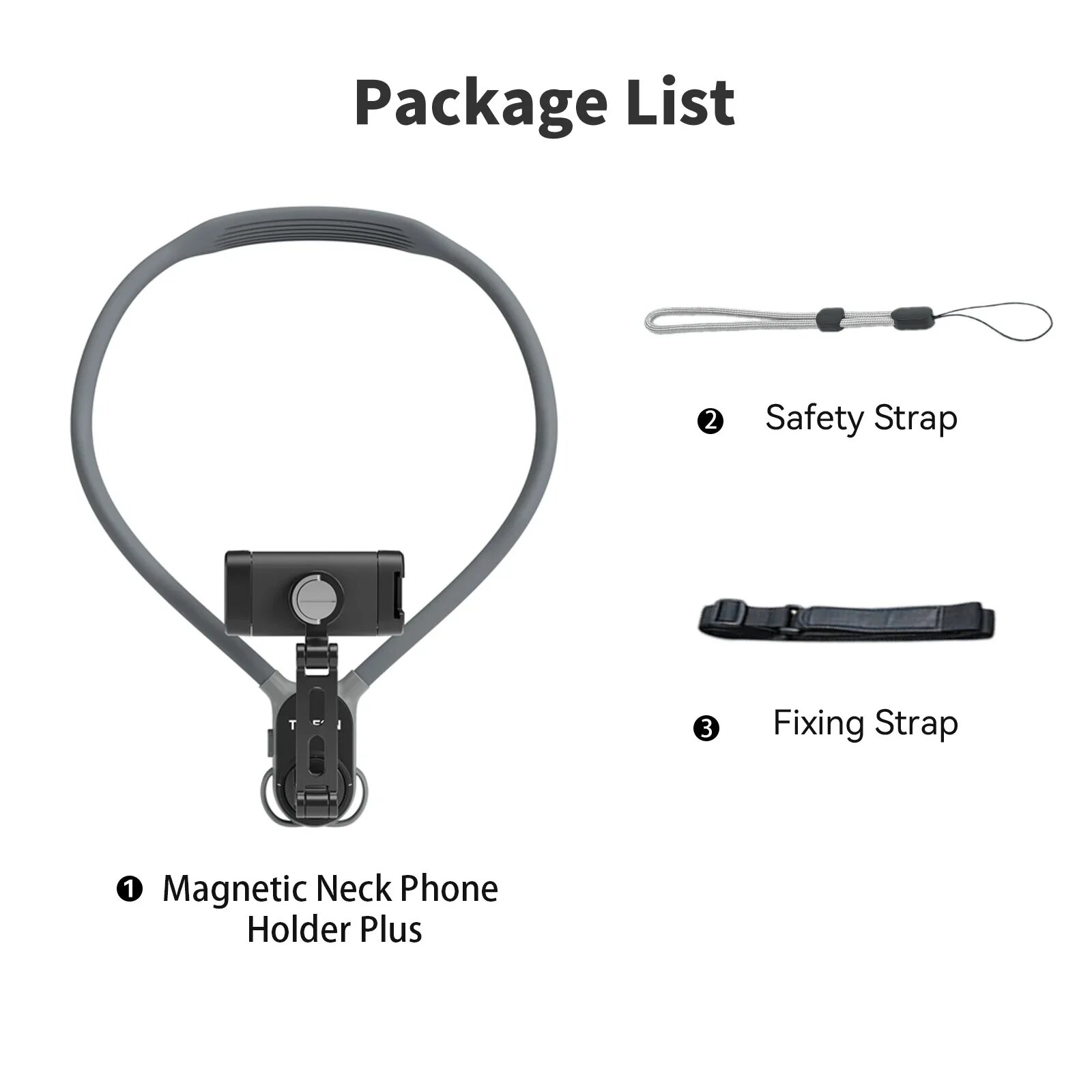Держатель для телефона на шею Magnetic Neck Phone Holder Plus, No Phone Remote