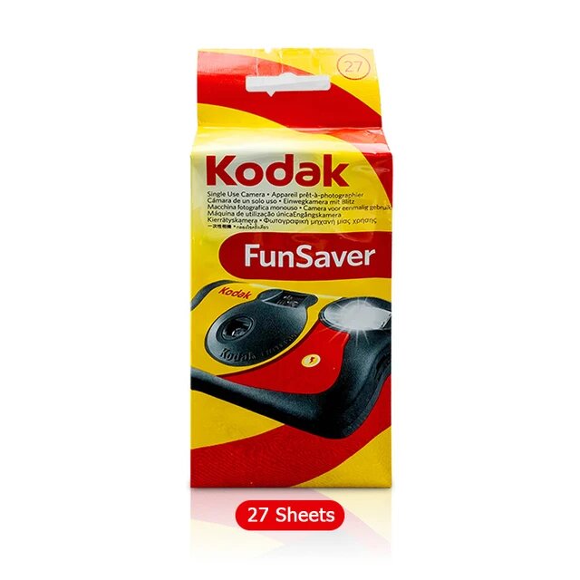 Одноразовые фотоаппараты Kodak FunSaver 27/39 снимков FunSaver 27