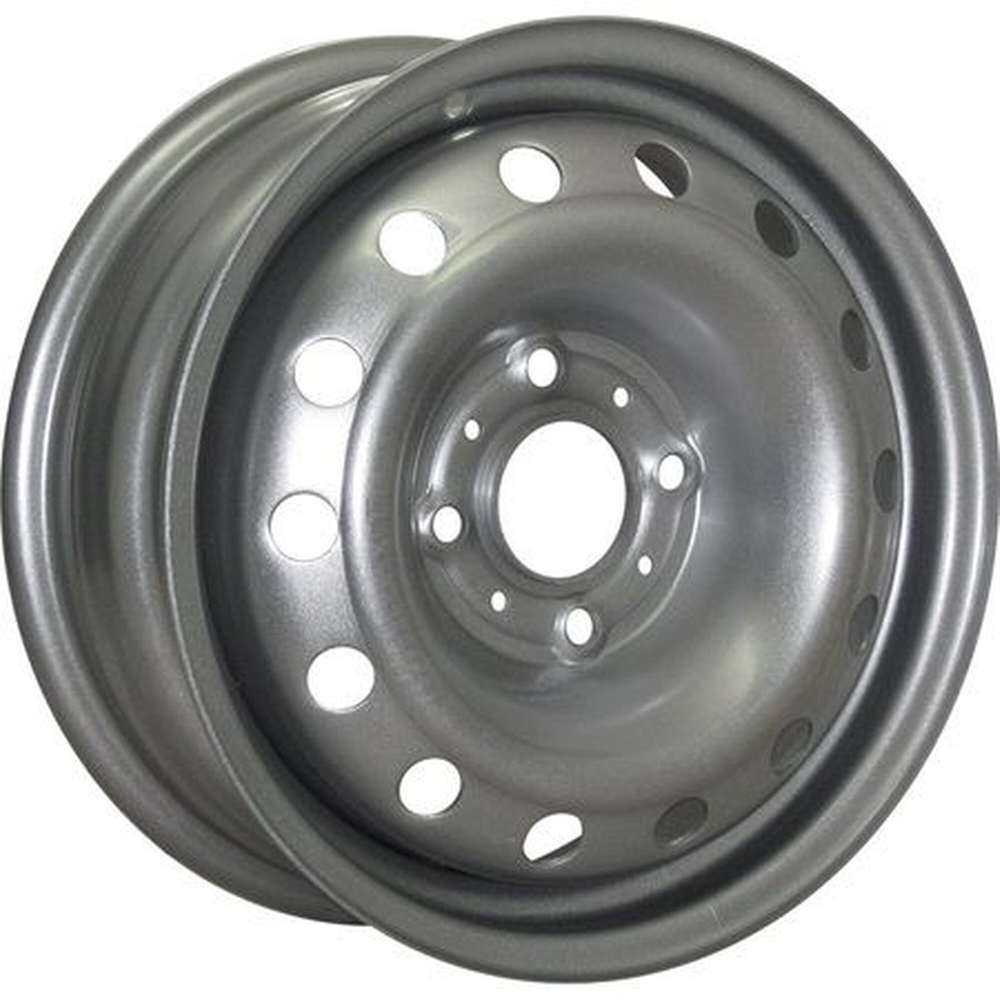 Колесный штампованный диск Trebl 6355 TREBL R14x5.5 4x108 ET37.5 CB63.3 Silver
