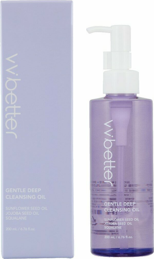 VVBETTER Гидрофильное масло для бережного глубокого очищения Gentle Deep Cleansing Oil 250ml