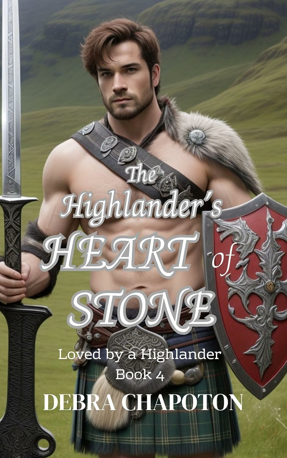The Highlander's Heart of Stone: A Scottish Historical Romance Novel (Loved by a Highlander Book 4)，Reprinted paperback book