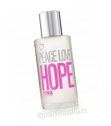 Victoria`s Secret Peace Love Hope Pink духи 75 мл женские - Виктория Секрет Пис Лав Хоуп Пинк