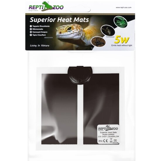 Коврик греющий Repti-zoo 05SHM, 5Вт, 14х15 см