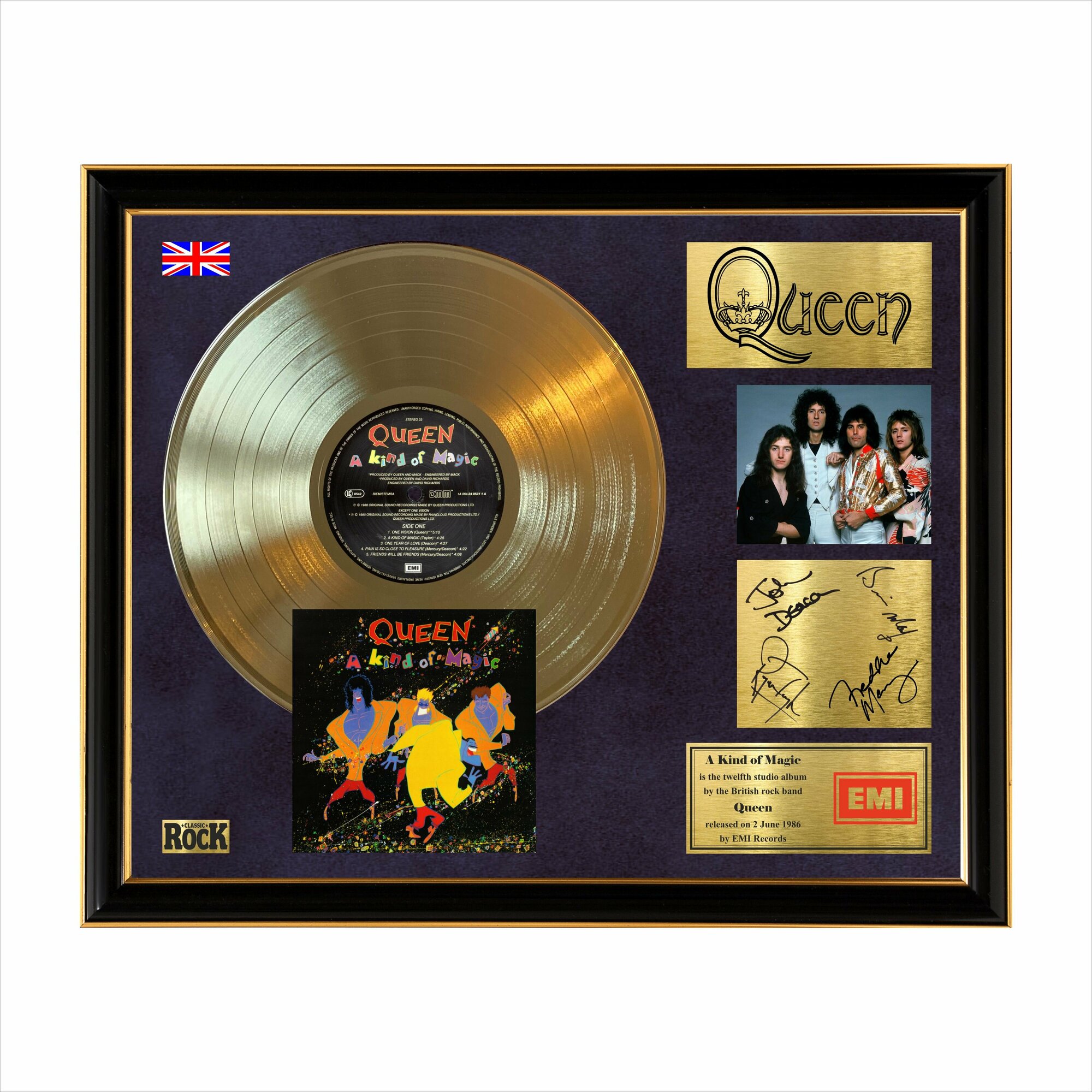 Queen a king of magic подарочный диск в рамке