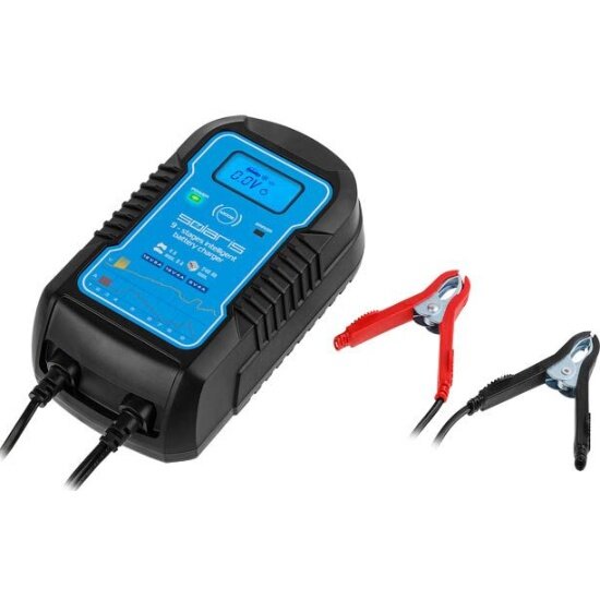 Зарядное устройство Solaris CH-81 Digital (6 В / 12 В, 8 А, до 240 А*ч, 9-ступенчатое инверторное, Cold mode) (CH81D011)