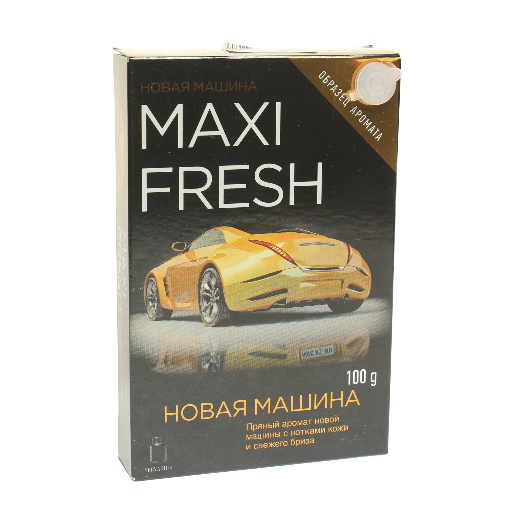 Ароматизатор воздуха MF-115 MAXI FRESH (новая машина) гелевый, под сиденье 100гр
