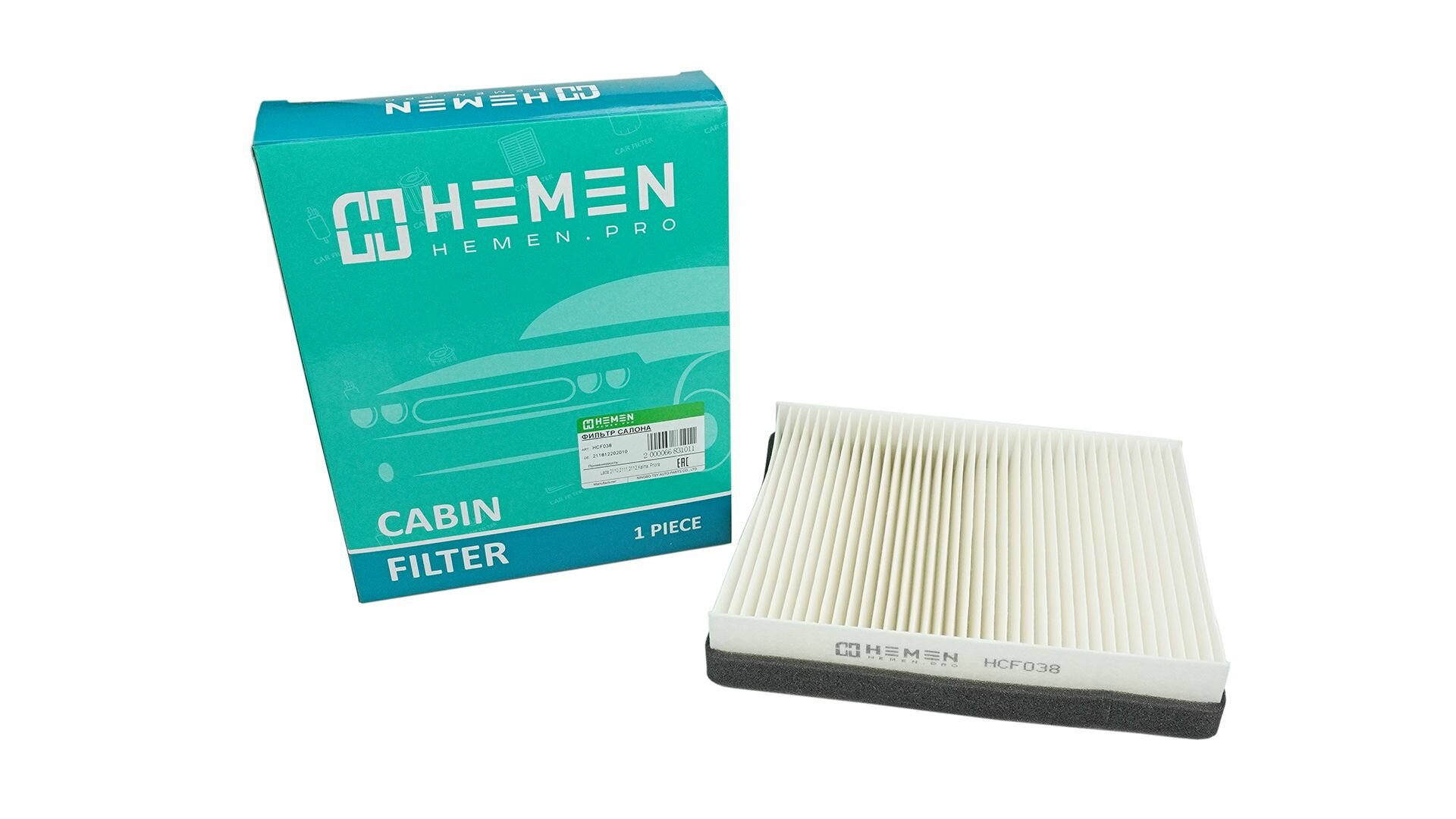 Фильтр салона 2110,2111,2112, Kalina, Priora (HCF038)