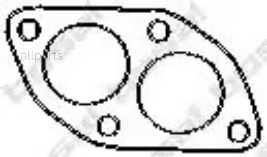 BOSAL 256-419 Прокладка приемной трубы ALFA ROMEO 145/146/155/156 1.4-2.0 96 -01