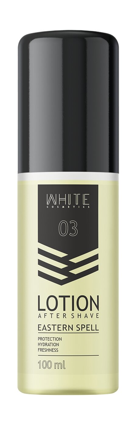 WHITE COSMETICS Лосьон после бритья №3 муж, 100 мл