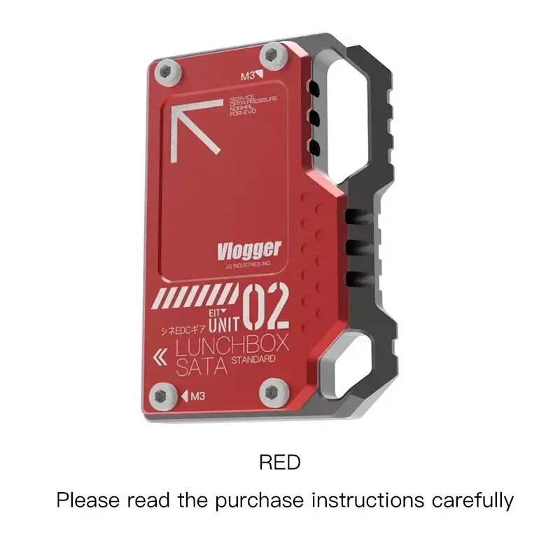Коробка для карт памяти RED Vlogger 02 SATA