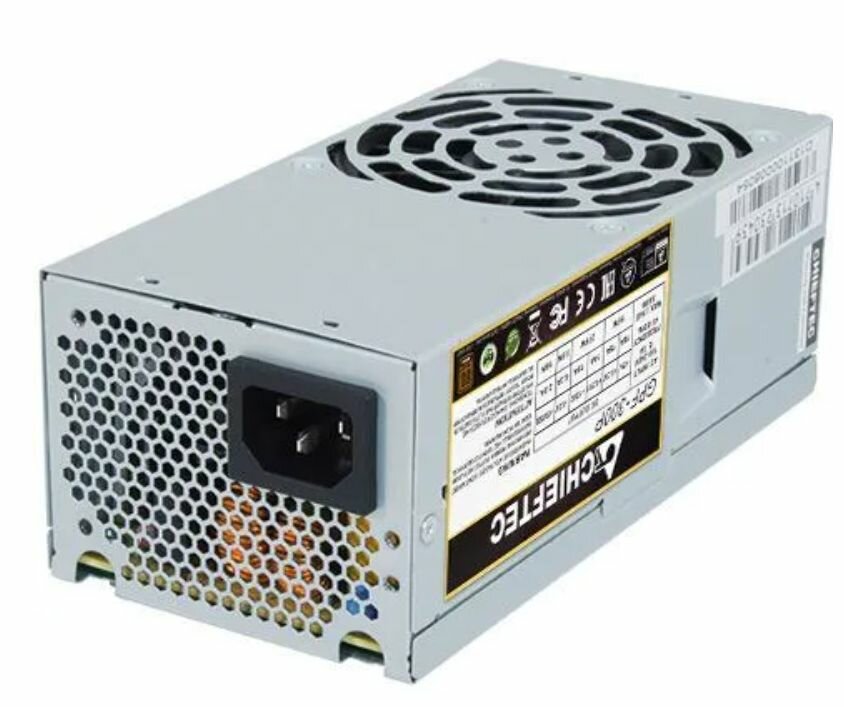 Блок питания CHIEFTEC GPF-300P (GPF-300P) серый - 300 Вт, 80+ Bronze, ATX 20+4 пин, 4 pin CPU, 4 SATA