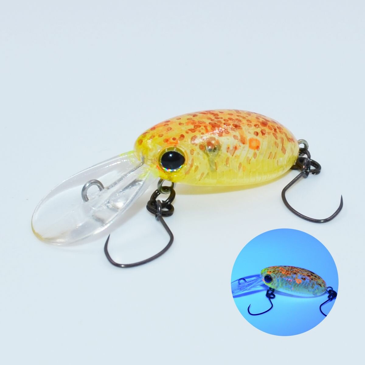 Воблеры - Crank inch MR 25 SP #Clear Orange Kidney