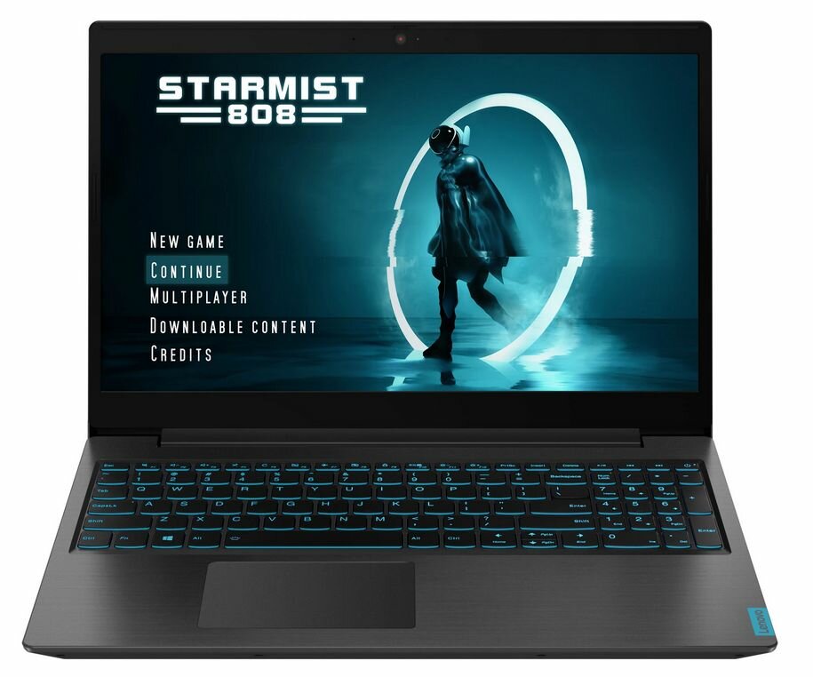 15,6" Ноутбук Lenovo IdeaPad Gaming L340-15IRH (81LK009VRK) черный - 1920x1080, TN, Intel Core i7-9750H, ядра: 6 x 2,6 ГГц, 16 ГБ, SSD, HDD 1152 ГБ, NVIDIA GeForce GTX 1050 (4 ГБ), W10Pro