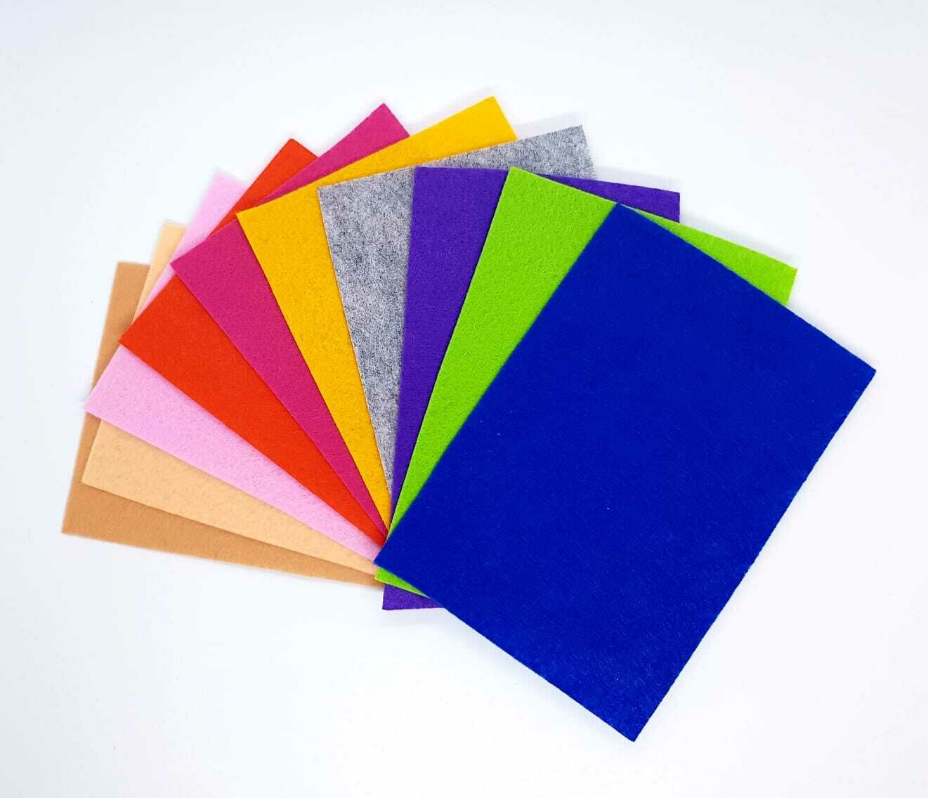 Набор фетра 1 мм. (20 шт.) 10 х 15 см.