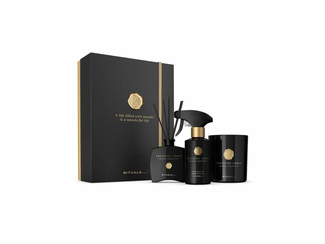 Подарочный набор Rituals Precious Amber L, ароматический