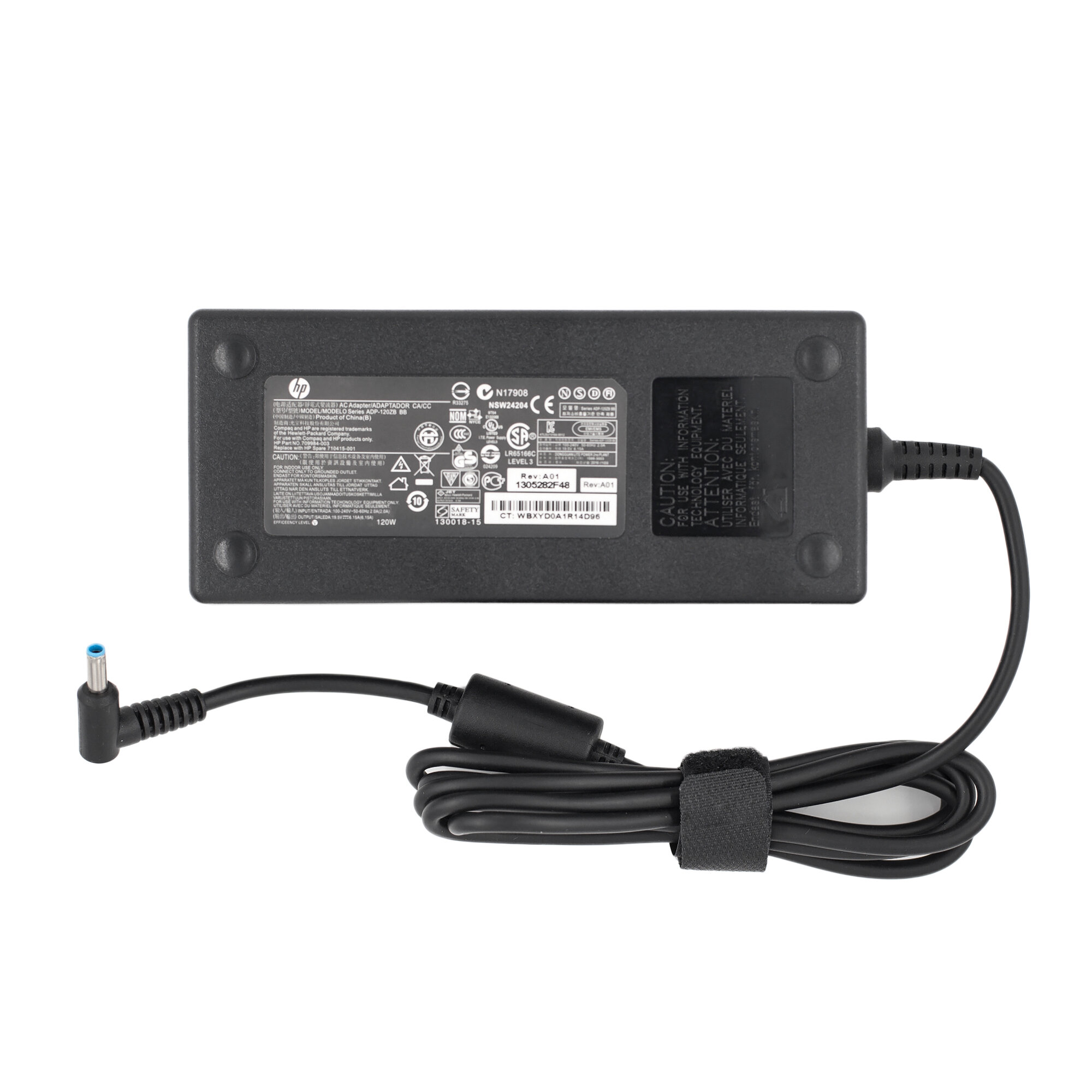 Блок питания для ноутбука 19.5V 6.15A HP Pavilion 15-bc404ur / HP Pavilion 15-bc304ur / HP Pavilion 15-bc401ur / HP Pavilion 15-bc400ur / HP OMEN 15-ax020ur / HP OMEN 15-ax203ur - 120W