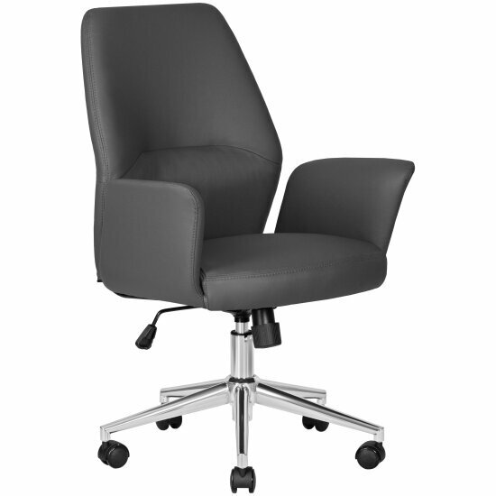 Кресло офисное Dobrin SAMUEL (серый)