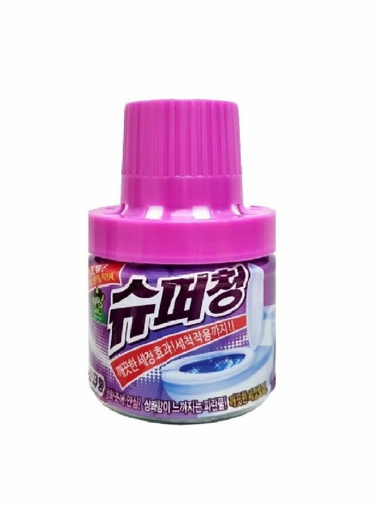 SANDOKKAEBI Очиститель для унитаза "Super Chang" (во флаконе / лаванда) 180 г