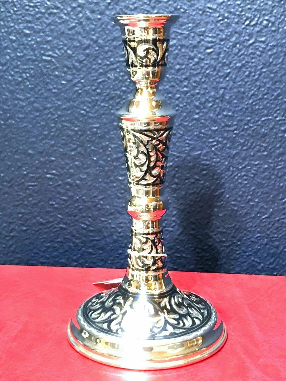 Подсвечник из серебра 875 пробы. Арт.415